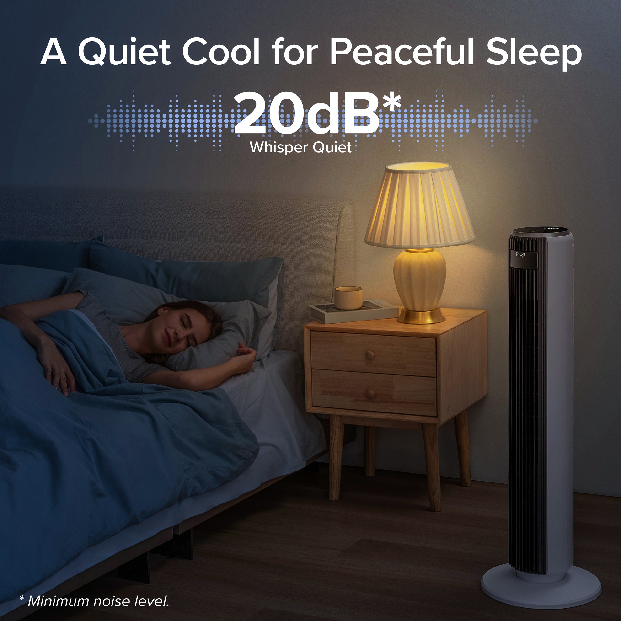 Levoit Classic 36-inch Tower Fan with DC Motor